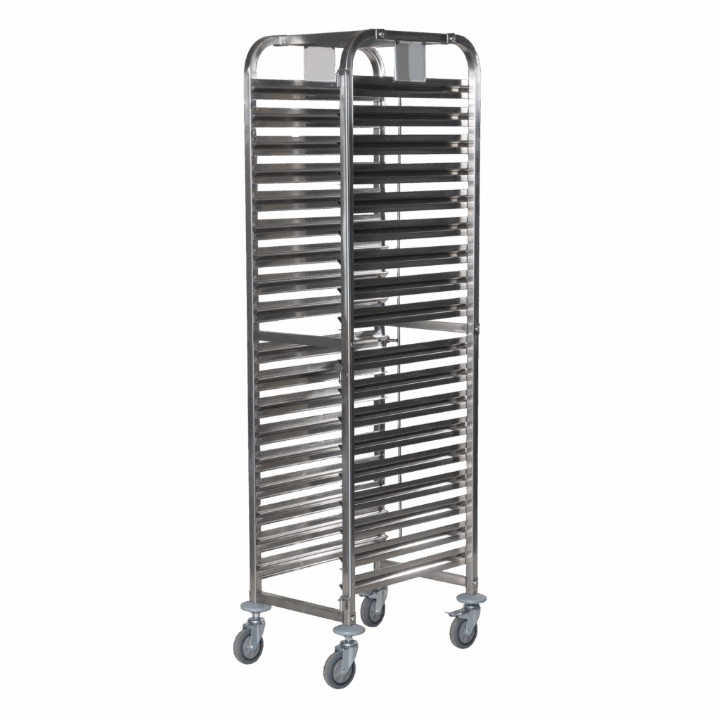 Transport trolley for GN containers (7-compartment) - VALENTIN